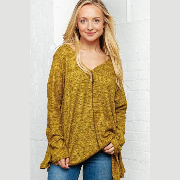 Haptics | Tops | Haptics By Holly Harper Sunflower Brush Two Tone ...